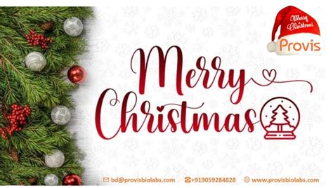 Provis Biolabs On Linkedin Christmas2023 Provisbiolabs