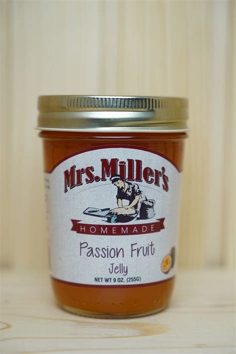 Passion Fruit Jelly Amish Jam Jelly Honey Pantry