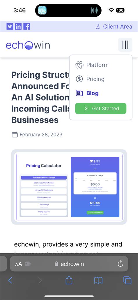 Echowin Ai Powered Call Management Echowinai Twitter