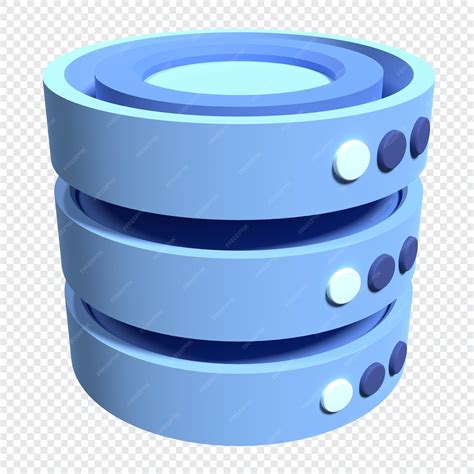 Premium Psd 3d Render Of Database Database Server 3d Render Icon