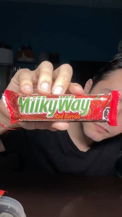 Milky Way Red Berries Asmr Fyp Parati Review Food Foodie