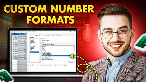custom number formats date text and digits formats in excel for