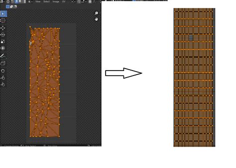 How Can I Make A Distorted UV Map Rectangular Blender Stack Exchange