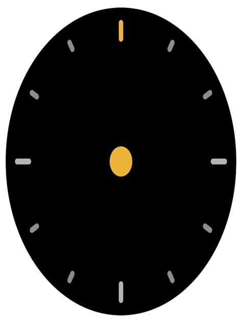 Analog Clock Black Pdf