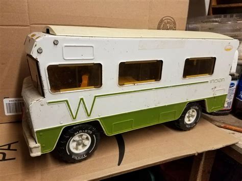 Vintage 1970s Tonka Winnebago Indian Motorhome Camper Rv Toy Truck