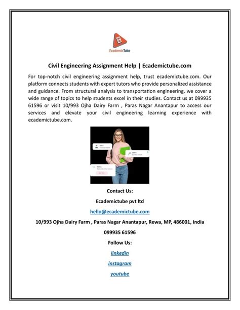 Ppt Civil Engineering Assignment Help Powerpoint Presentation Id13036448