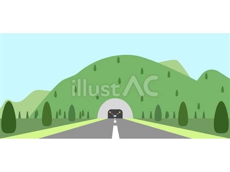 トンネルイラスト No 26134399｜無料イラスト・フリー素材なら「イラストac」