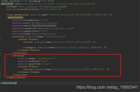 Android 实现开机自启动onbootreceiver Csdn博客 Android 实现开机自启动onbootreceiver Csdn博客