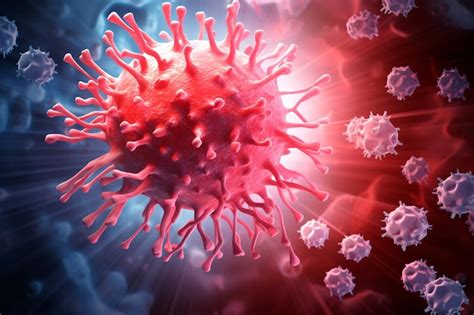 Ilustración Del Concepto Del Día Mundial Del Sida De Las Células