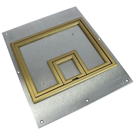 Fsr Fl 540p Blp C Raised Access Floor Box Cover Brass Ul Listed