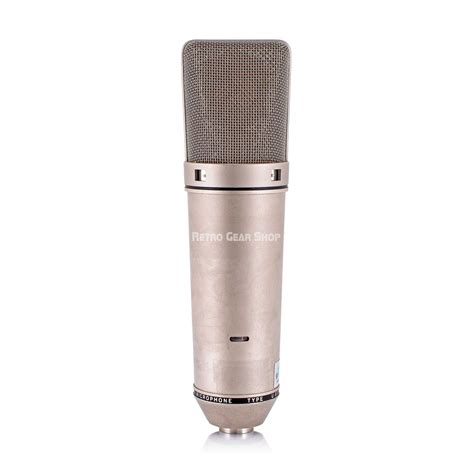 Neumann U87 Large Diaphragm Condenser Microphone Serviced Vintage Rare