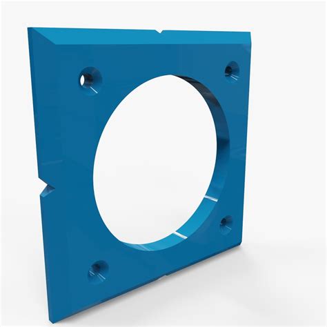 3d Circle Cutting Template For Plasterboard Assembly 1x68mm