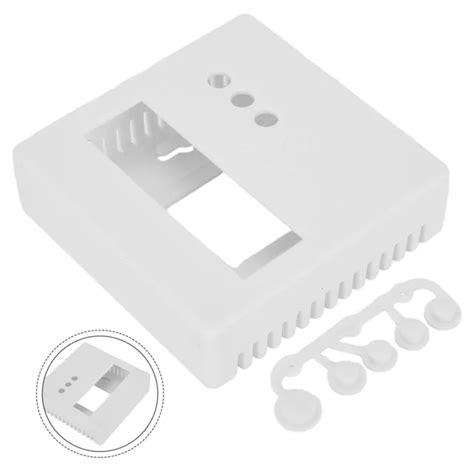 diy lcd1602 meter tester with plastic enclosure and 86 buttons white