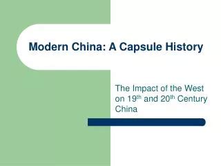 Ppt History Of Modern China Powerpoint Presentation Free Download