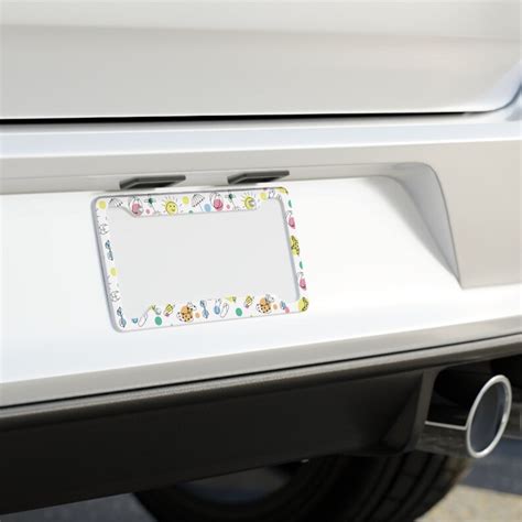 Beachtime License Plate Frame Beach License Plate Summer Car Accessory