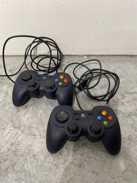 Logitech Wired Controller Video Gaming Gaming Accessories Controllers On Carousell
