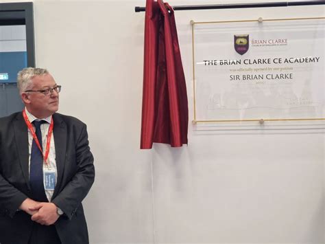 Being Invited To The Official Opening Ceremony Of The Brian Clarke
