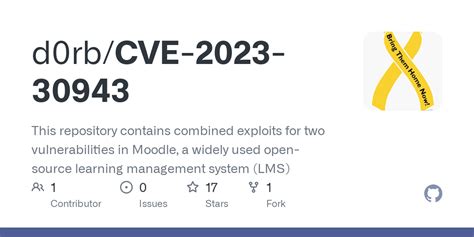 Github D0rbcve 2023 30943 This Repository Contains Combined Exploits For Two Vulnerabilities