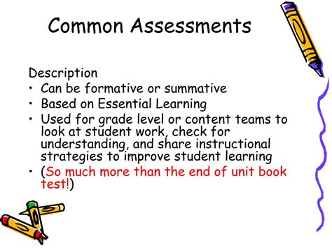Ppt Creating Common Assessments Powerpoint Presentation Free