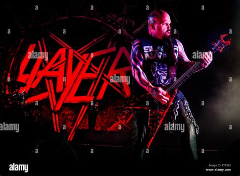 Toronto Ontario Canada 15th July 2015 American Thrash Metal Band