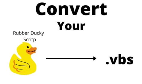 Convert Rubber Ducky Script To Vbs By Tipsgamer852 Fiverr