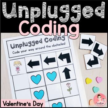 Valentine S Day Unplugged Coding Activity For Beginners English And French