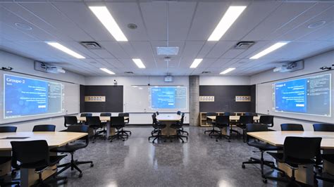 Amphitheater And Bimodal Classroom Installation Xyz Technologies