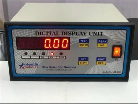 Panel Mount Digital Load Cell Indicator For Industrial Model Namenumber Sss Ddu At ₹ 8500