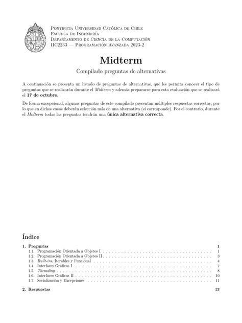 Compilado Midterm Pdf Python Lenguaje De Programación Ingeniería Informática