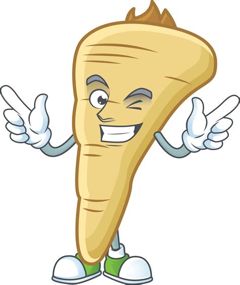 Parsnip Cartoon Character 19930593 Vector Art At Vecteezy