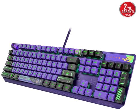 Asus Rog Strix Scope RX EVA Edition RGB Mekanik Gaming Klavye 90MP02T0