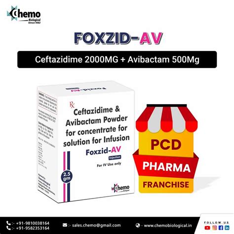 Ceftazidime 2000mgand Avibactam 500mg Injection At ₹ 4226 Vial Model Town New Delhi Id