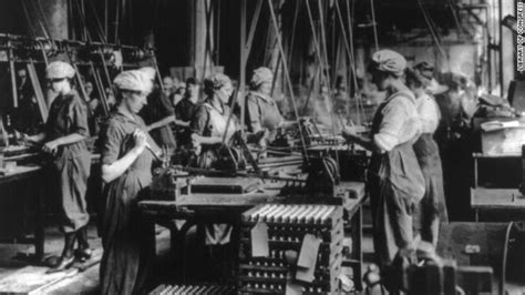Industrial Revolution Factory Scene 1920s Factory Women 1920s