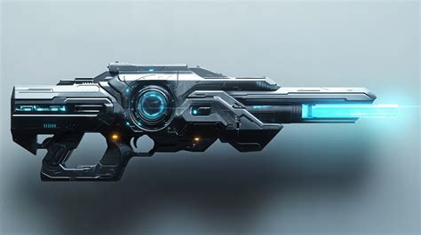 Futuristic Laser Gun 4k Ultra Hd Sci Fi Wallpaper By Robokoboto