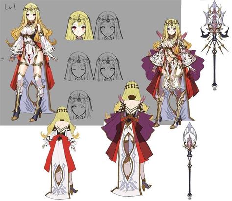 Freya Concept Overlord Priestess Guilty Gear Sprite Sheet Code Of