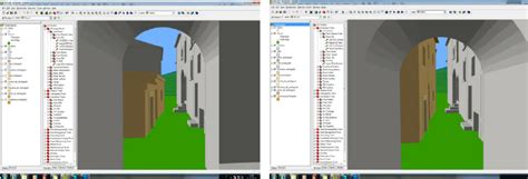 Arcscene Visualization Of The First Area The 3d Models Of The Actual