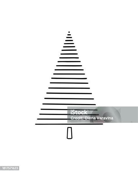 크리스마스 트리 겨울 해피 홀리데이 축하 선화 장식 인사말 카드 초대장 포스터 메리 크리스마스 새해 복 많이 받으세요 12월에 대한 스톡 벡터 아트 및 기타 이미지 Istock