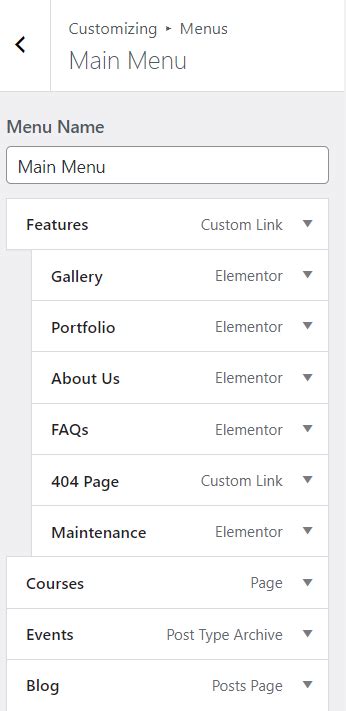 Menus Customize Thimpress Docs Menus Customize Thimpress Docs