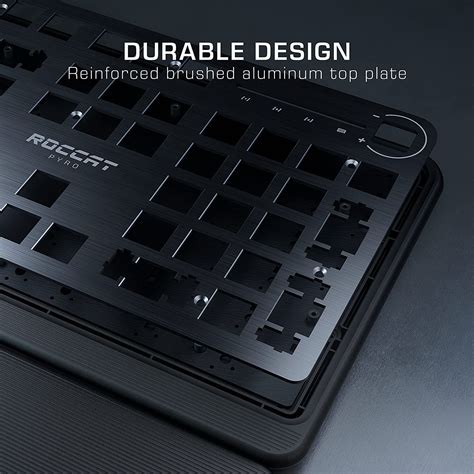 Roccat Pyro Ttc Red Switch מקלדת גיימינג מכאנית