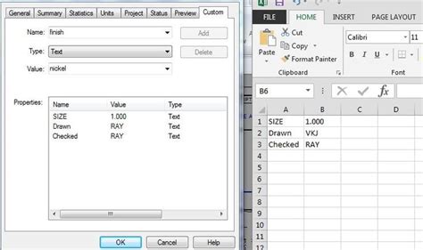vba for file properties