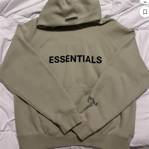 Brown Essentials Large New Pre Owned 1 1 Rep Depop