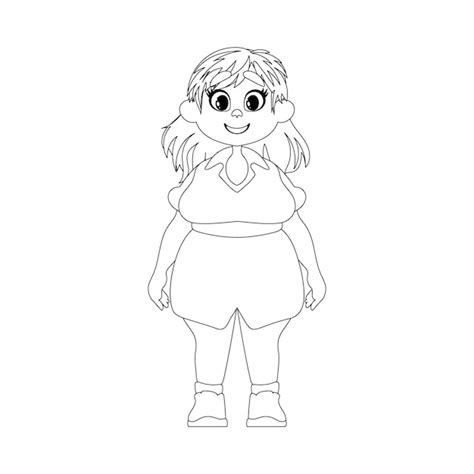 Fat Girl Coloring Pages [2025]