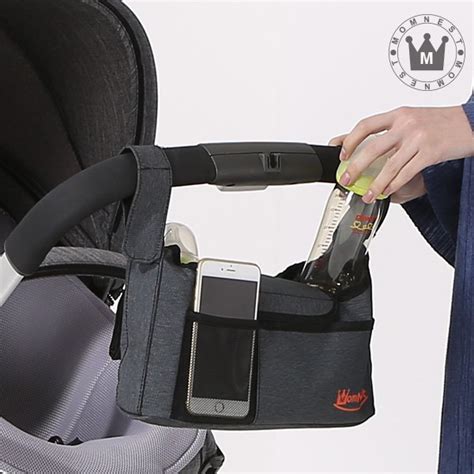 맘네스트 캔버스 유모차 정리 가방 가벼운 기저귀 수납 가방 유모차 액세서리 용품 Ssgcom