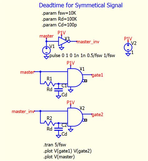 How To Generate Delay Times Between Two Signals Qspice Qorvo Tech