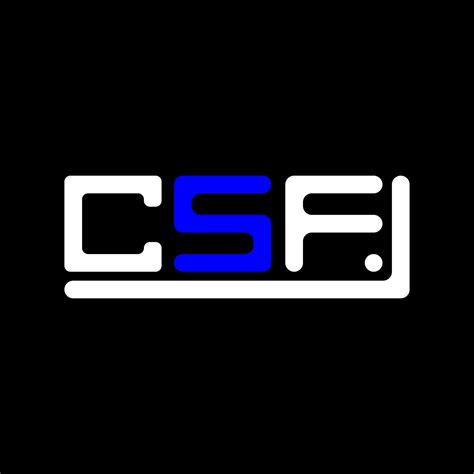 Csf Letter Logo Creative Design With Vector Graphic Csf Simple And Modern Logo 20086851 Vector