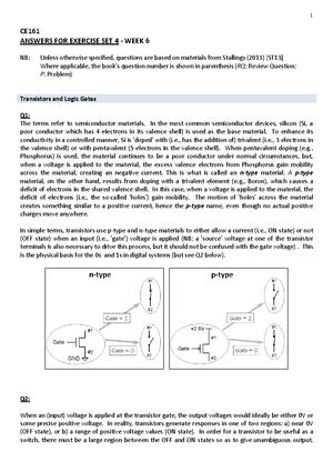 CE Exercise S Set Of The Practice Materials They Are In Order From Previous Uploads