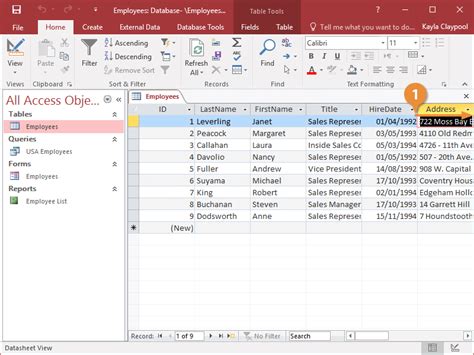 Select Data CustomGuide