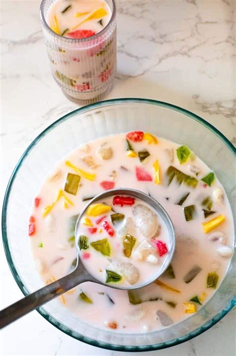 Chè Thái Vietnamese Fruit Cocktail Hildas Kitchen Blog