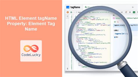 Html Attribute Name Property Attribute Name Codelucky
