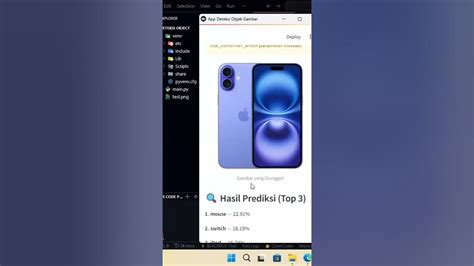Python Streamlit Deteksi Object Youtube